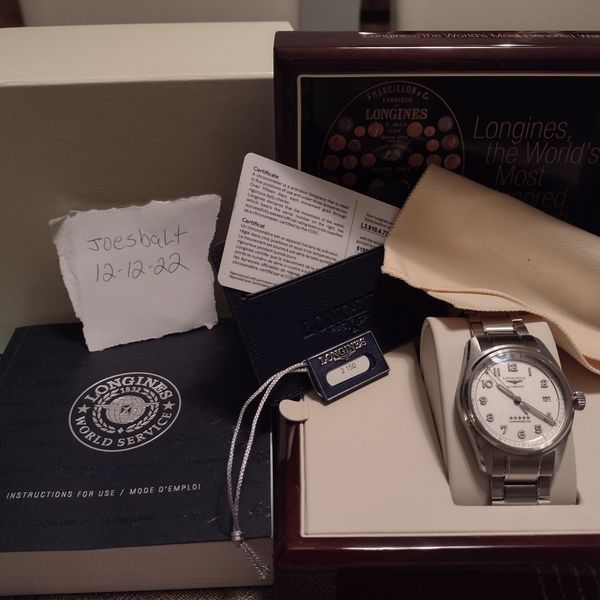 [$1,200 USD] Longines Spirit 40mm white textured dial | WatchCharts ...