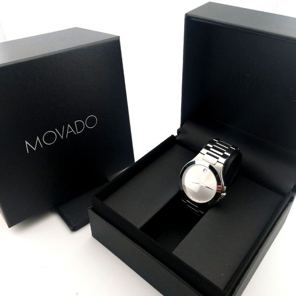 Movado Men's Defio Classic Museum SS Watch; Model #01.1.14.1032 ...