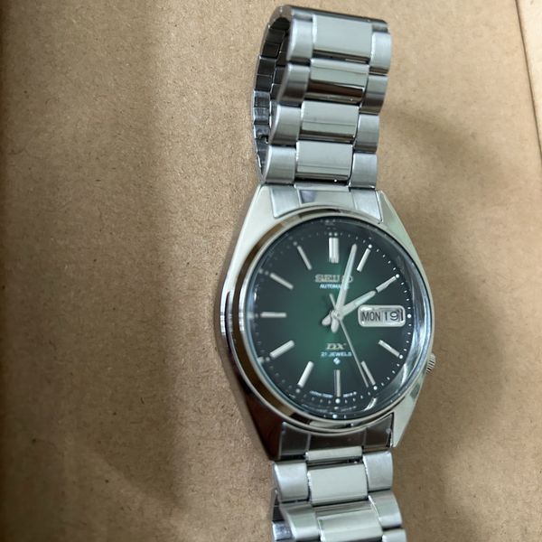Vintage Seiko 5 Automatic Green Dial Mens Watch 7009 Day/Date 17 Jewels Working | WatchCharts ...