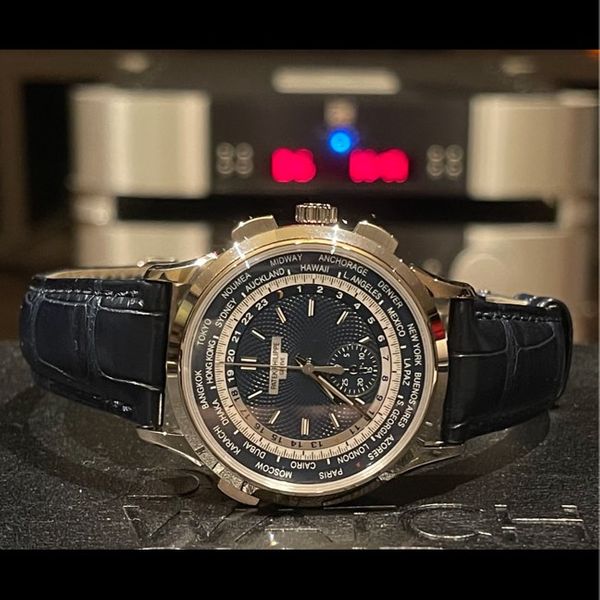 2021 Patek World Time Chronograph 5930G-010 | WatchCharts Marketplace