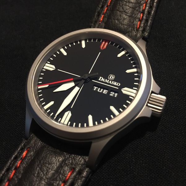 FS: Damasko DA34 Watch w/strap | WatchCharts Marketplace