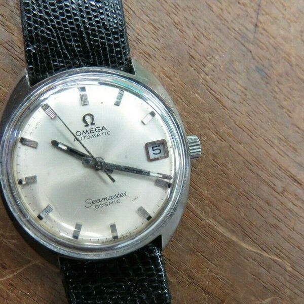 OMEGA Seamaster Cosmic Automatic Watch 166023 Tool 105 Stainless AS-IS ...