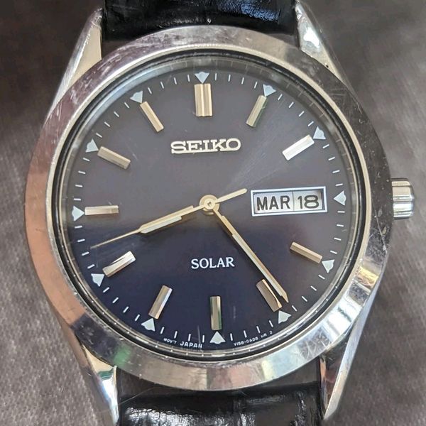 38mm Analog Solar Power Watch