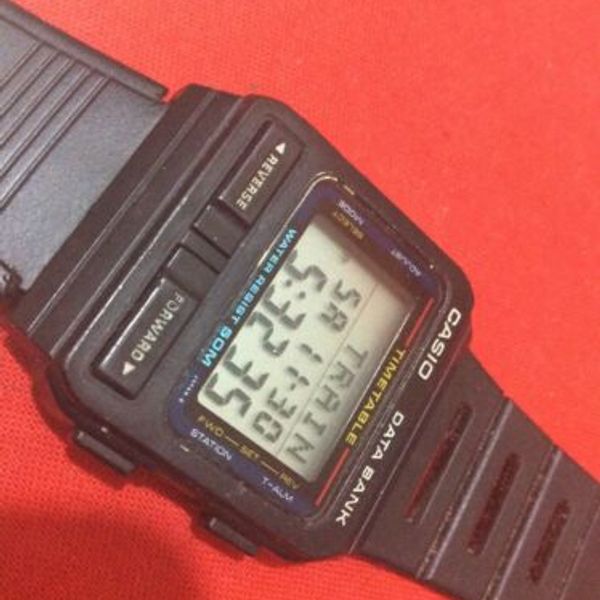 Vintage Casio DBT-70w - Module 662 - Data Bank - Telememo - Quartz LCD | WatchCharts Marketplace
