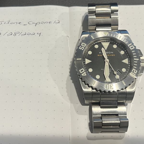 [WTS] Helson Shark Diver 40mm Stainless Steel Full Set | WatchCharts ...