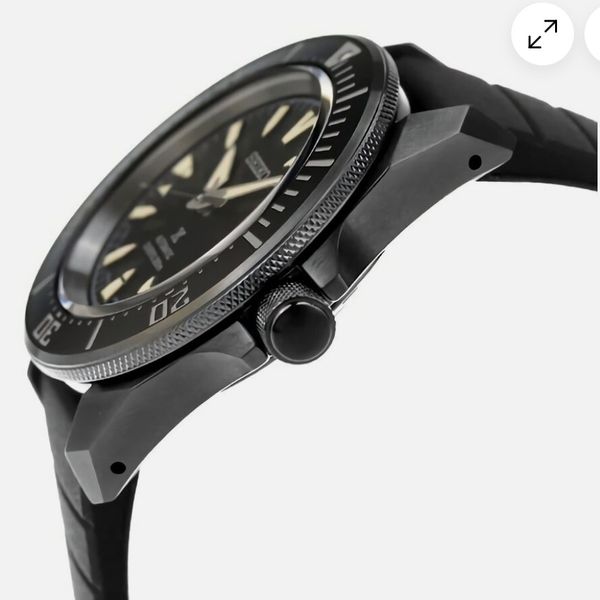 Seiko SRPL15 Prospex Black Dial Automatic Samurai Diver Watch 200m Box ...