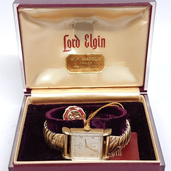 Vintage Lord Elgin Gold Filled Watch Including Box | WatchCharts ...