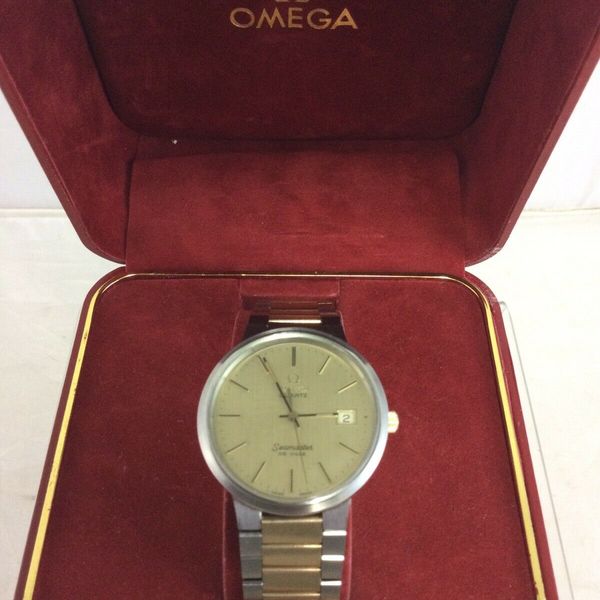 Vintage Omega Seamaster De Ville Quartz Caliber 1342 Movement Watch ...