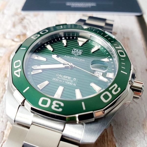 TAG Heuer Hulk Green Men's Watch WAY201S.BA0927 | WatchCharts Marketplace