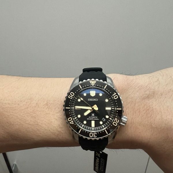 Seiko Prospex Men's Black Watch - SLA057 1968 Re-interpretation Limited ...