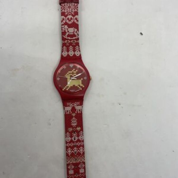 SWATCH Limited Edition Christmas Swiss Made AG 2013 - Need Battery ...