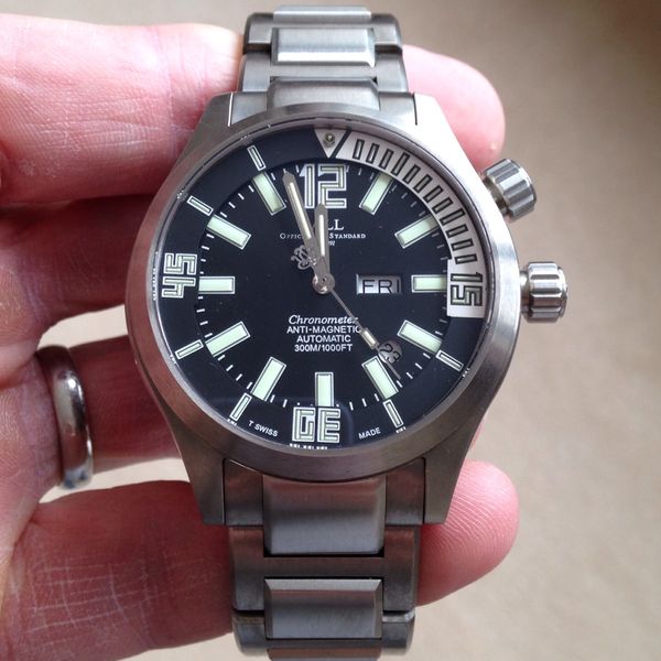 Ball 300m Divers, Titanium, internal bezel, new with box | WatchCharts ...