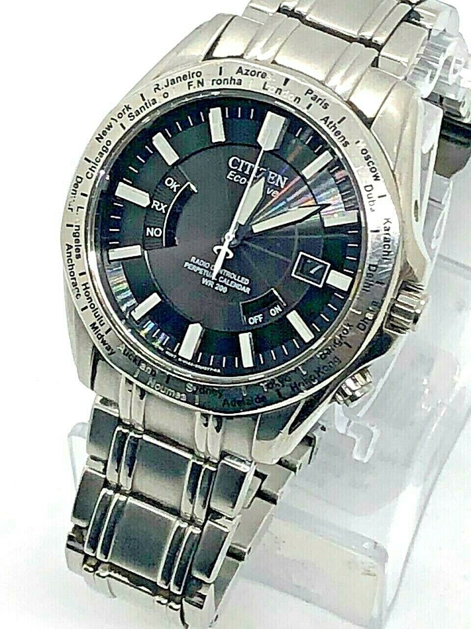 Citizen Eco-Drive World Chronograph A-T CB0000-57E Price as of June ...