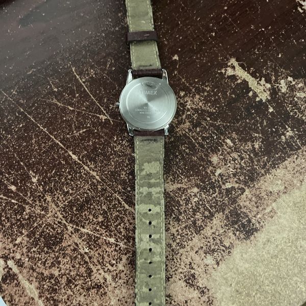 Timex Indiglo WR 30M Date Window Easy To Read Dial Mens Watch Stainless ...