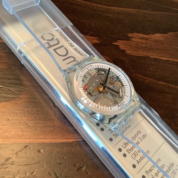 Swatch Jelly Fish - 1998 - Never Worn [ See Thru ] - 34mm | WatchCharts ...
