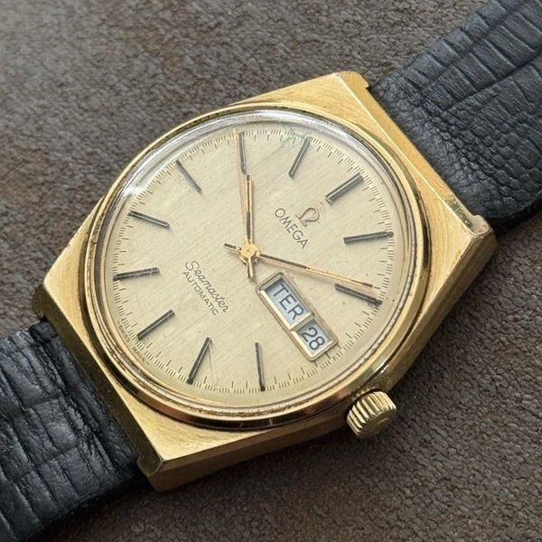 OMEGA SEAMASTER/AUTOMATIC/CAl. 1022 /GOLD PLATED(GOOD WORKING)1660210 ...