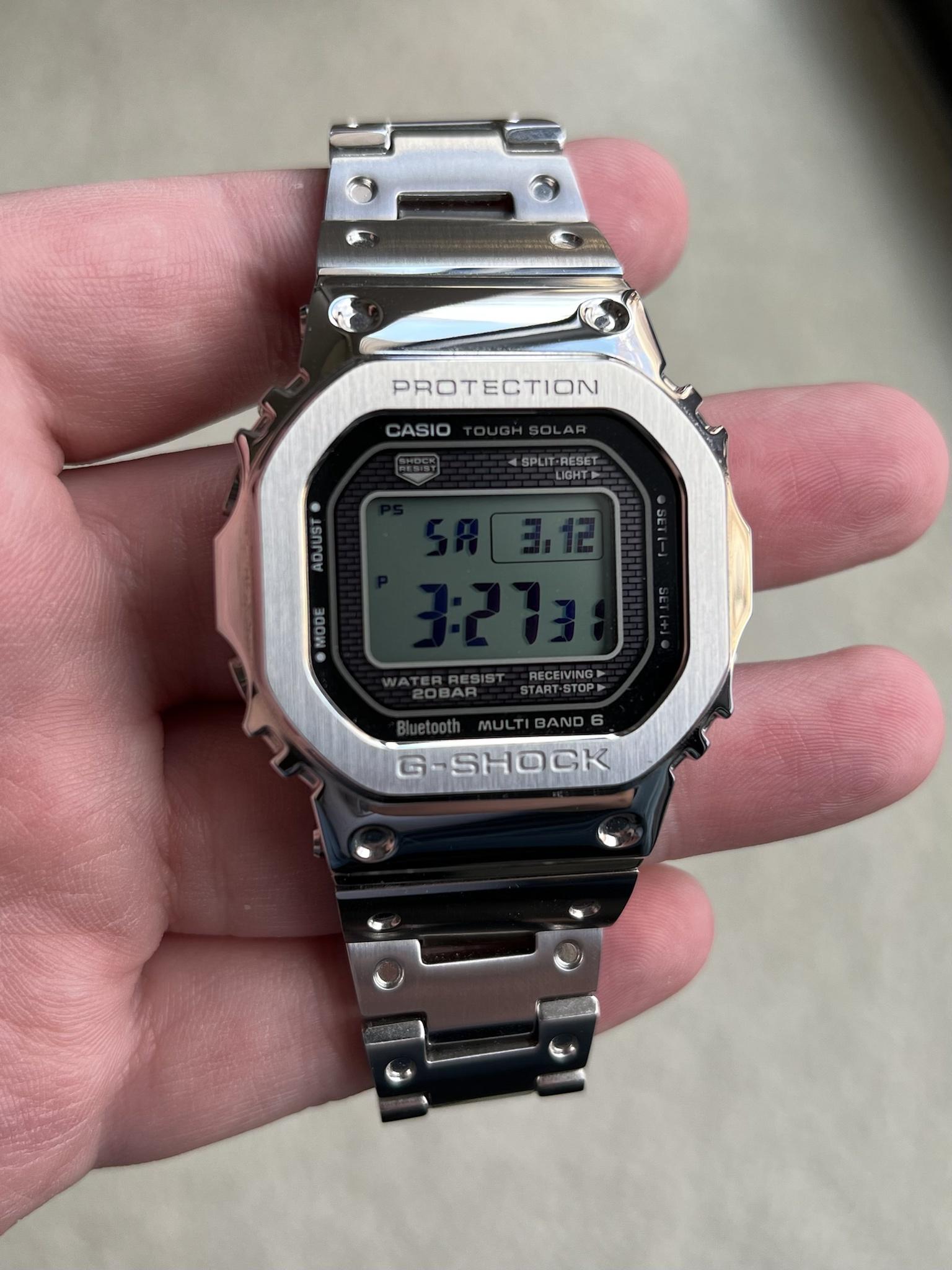 [WTS] Casio Full Metal G-SHOCK GMWB-5000D-1 | WatchCharts