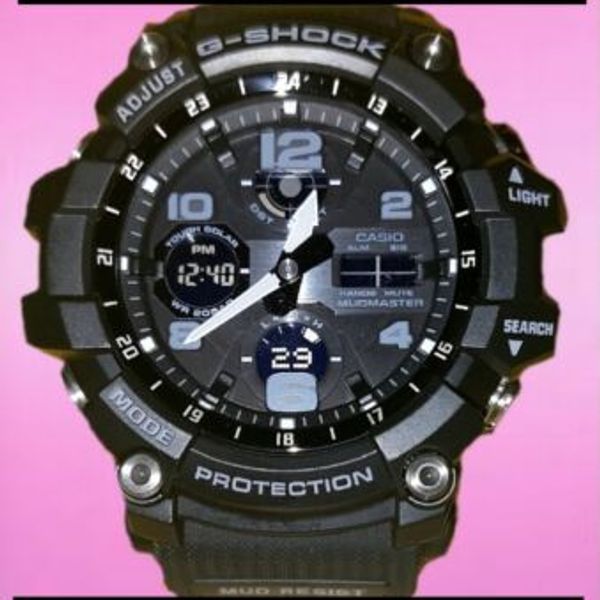 Casio G-Shock Mudmaster Men's Solar Power Tough Watch GSG100-1AWC ...