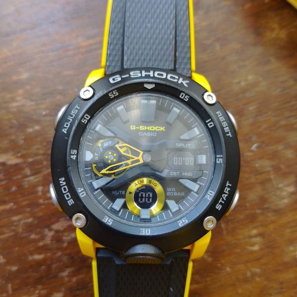 Casio G Shock GA-2000 Mens Quartz Date Watch ( Working) 20 Bar ...