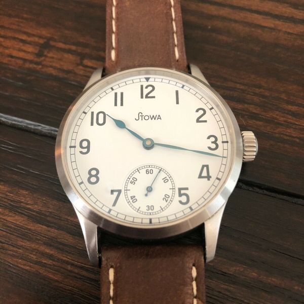 STOWA Marine Original Wristwatch w/ Older Stowa Logo 41mm Arabic ...