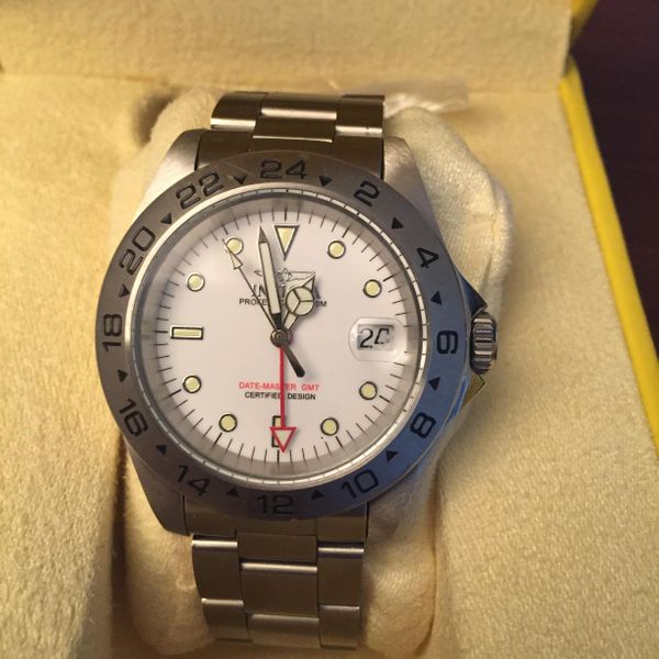 SOLD: Invicta GMT 9402 White Dial - Explorer II Homage $60 ...