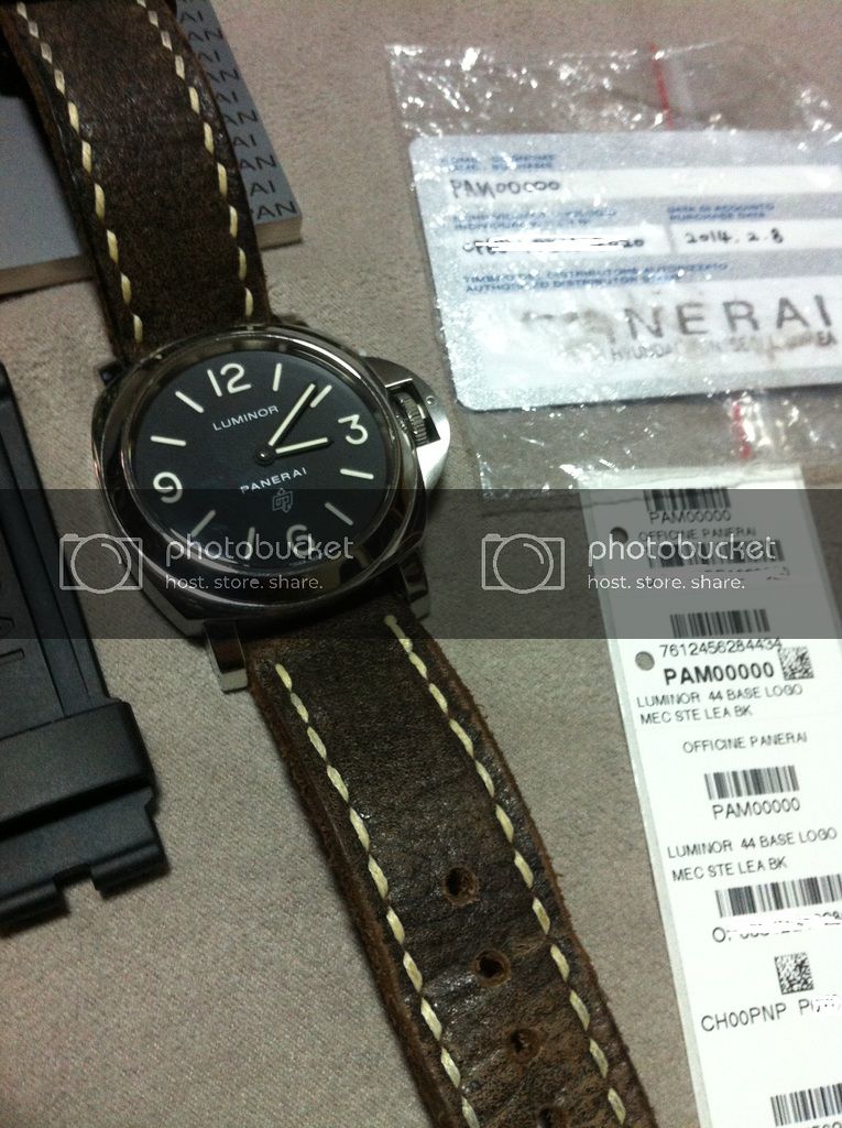 FS : PAM 000 Base Logo Luminor "P series" | WatchCharts