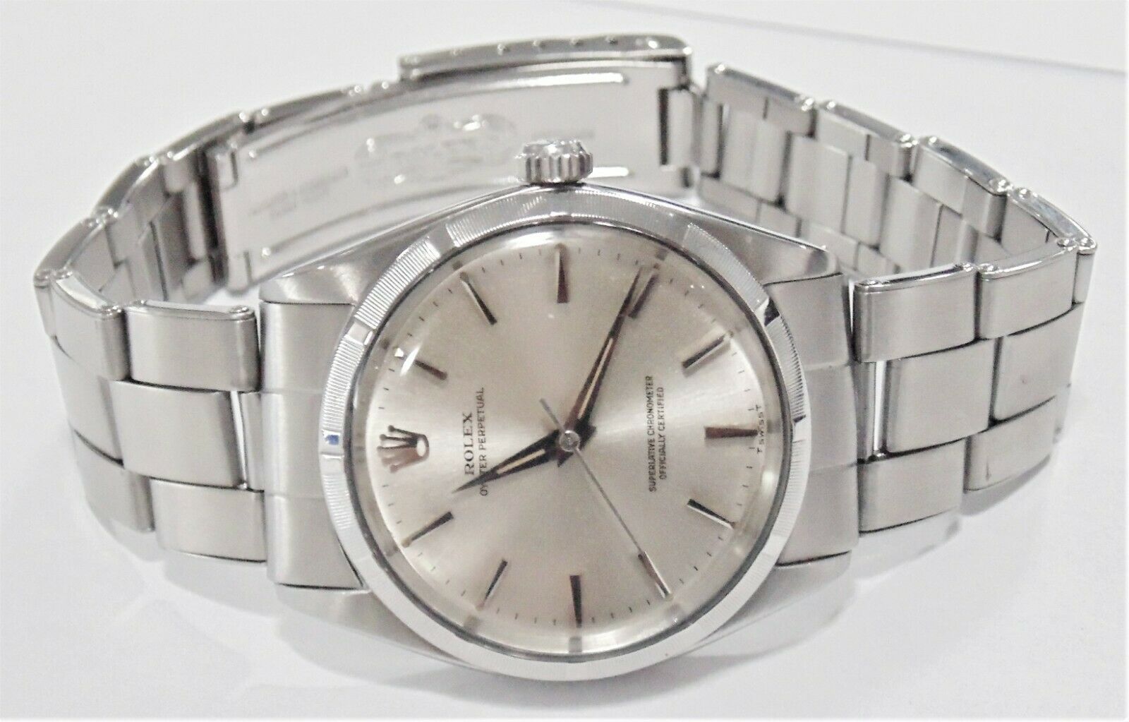 Men's Vintage Rolex 1003 automatic oyster perpetual Stainless steel ...