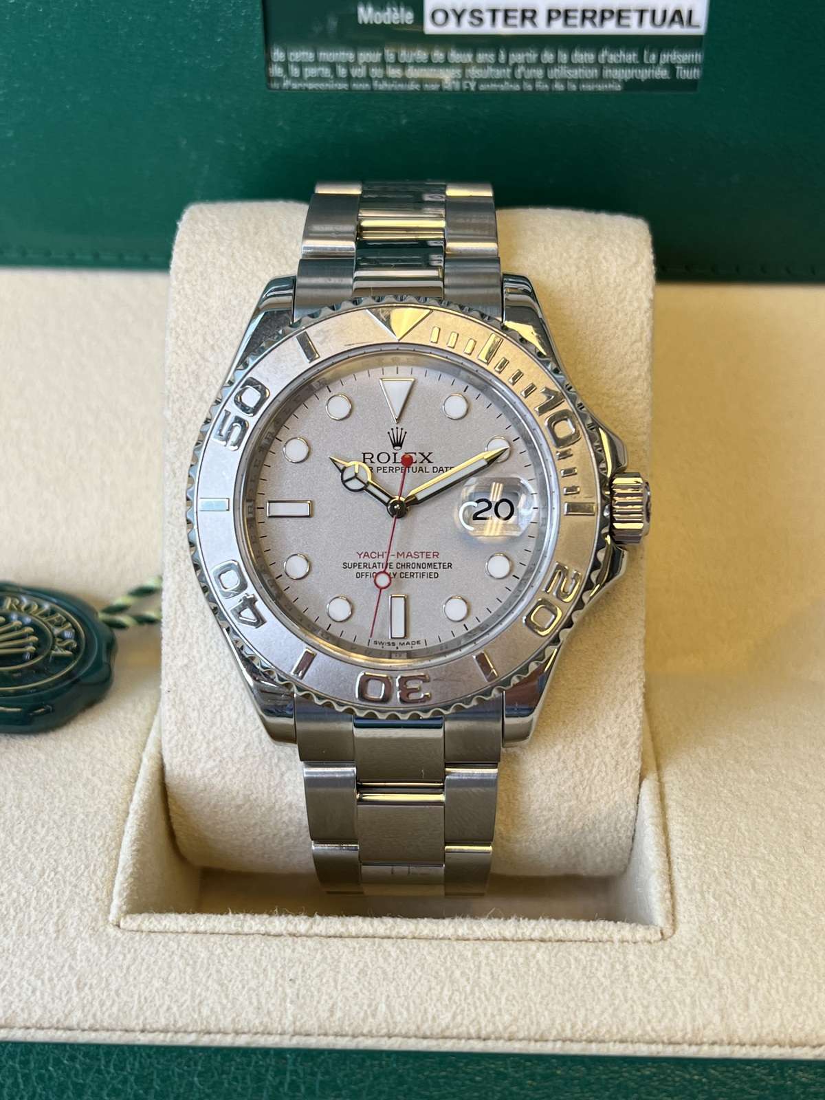 FS Rolex Yatchmaster 40mm Platinum | WatchCharts Marketplace