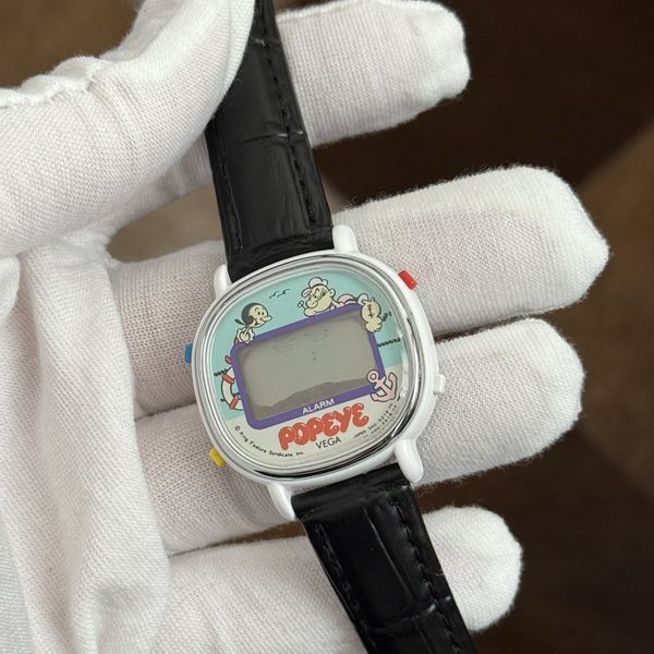 Rare Citizen Vega Popeye Digital Game Watch 9548-393716 JDM 1980s ...