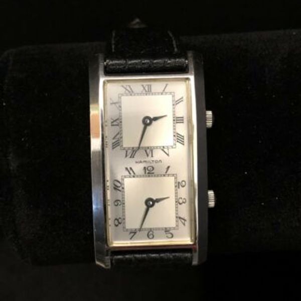 Hamilton Traveler, dual time quartz watch 6273 Registered Edition New Batteries | WatchCharts ...