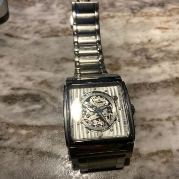 Bulova Mens Automatic Silver Watch Stainless Steel C877647 ...