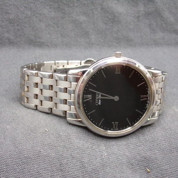 Men's CITIZEN "Stiletto" Eco-Drive Solar Powered Watch - Works Great ...