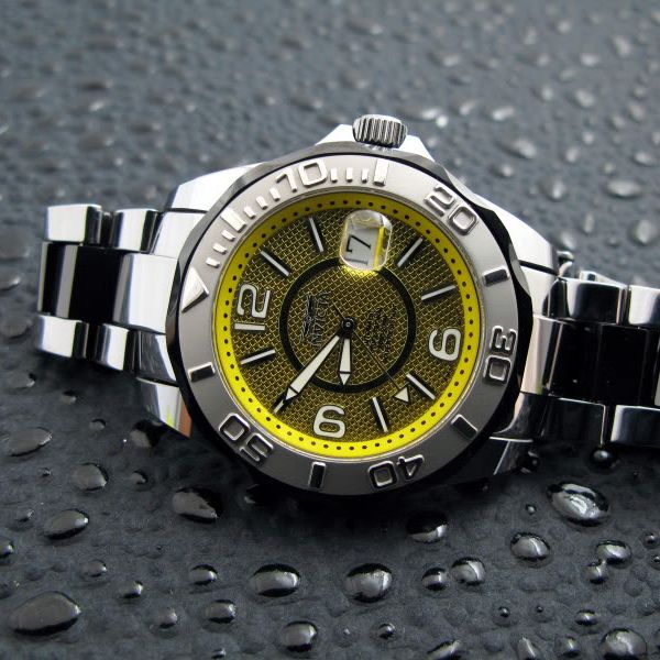 FS: Invicta Tungsten/Ceramic Prodiver Yellow Dial | WatchCharts Marketplace
