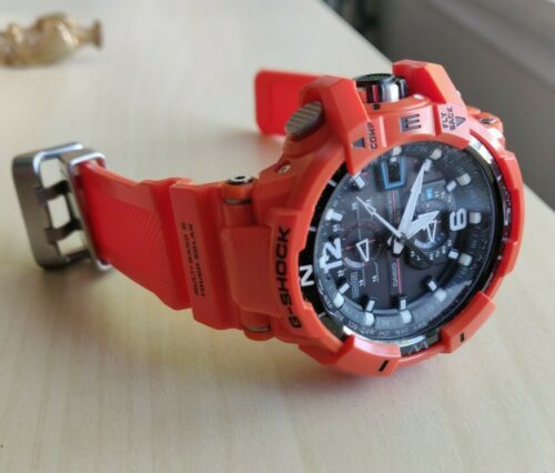 Casio G-shock Gravitymaster Orange GWA1100R-4A GWA-1100R-4A Casio G-shock Gravitymaster Orange GWA1100R-4A GWA-1100R-4A