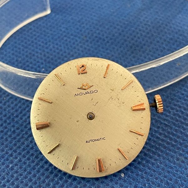 Original MOVADO cal 531 automatic movement running & dial (1c/16200 ...