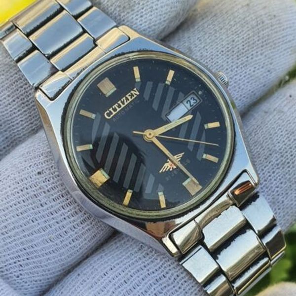 Citizen Automatic 21 Jewels Nice Dial Day Date From Japan | WatchCharts Marketplace