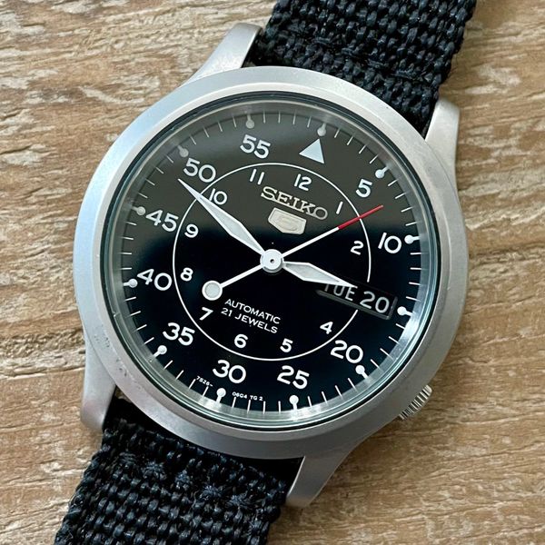 FS: Seiko 5 Automatic, day-date field watch [$200 USD] | WatchCharts ...
