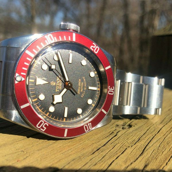 TUDOR Black Bay Watch - M79220R "Smiley" | WatchCharts Marketplace