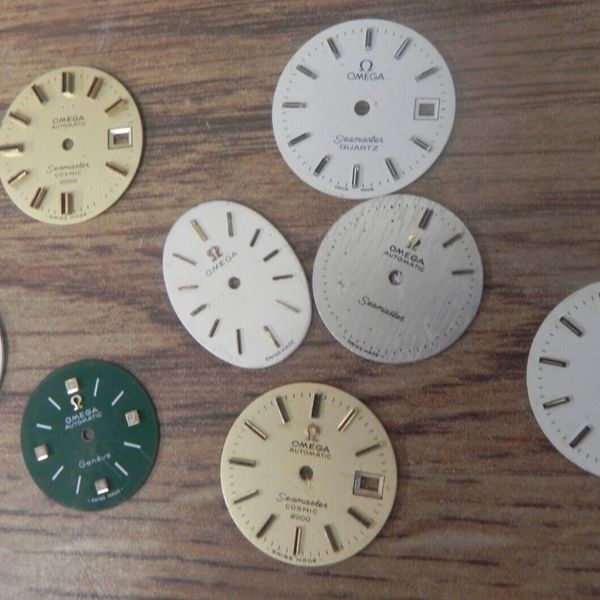 LOT OF 8 OMEGA WRISTWATCH DIALS FACES..OMEGA DIALS..OMEGA | WatchCharts ...
