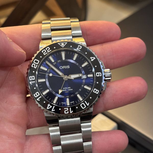 Reduced Oris Aquis GMT 300m | WatchCharts Marketplace