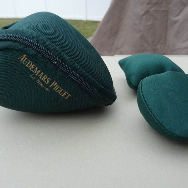Audemars Piguet AP A.P. Watch Green Travel Case Box Pouch Authentic NO ...