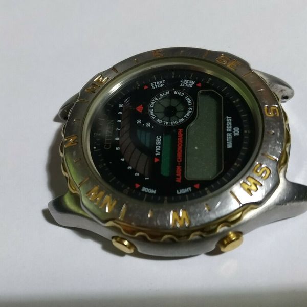 Citizen Promaster Wind Surfing D-289 Digital Watch for parts/restoratio ...