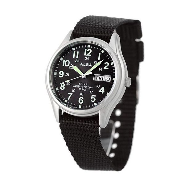 Official SEIKO ALBA Solar Analog Men's Watch AEFD557 | WatchCharts ...