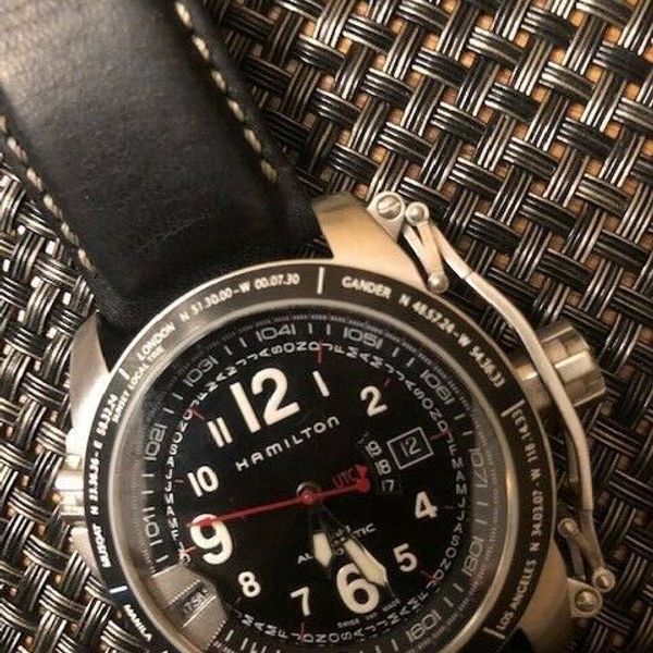 Hamilton - Khaki Action Sunset 44 mm Men's Diver Watch 200m - H625650 ...