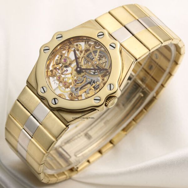 Chopard St Moritz Skeleton 18K Yellow & White Gold | WatchCharts ...