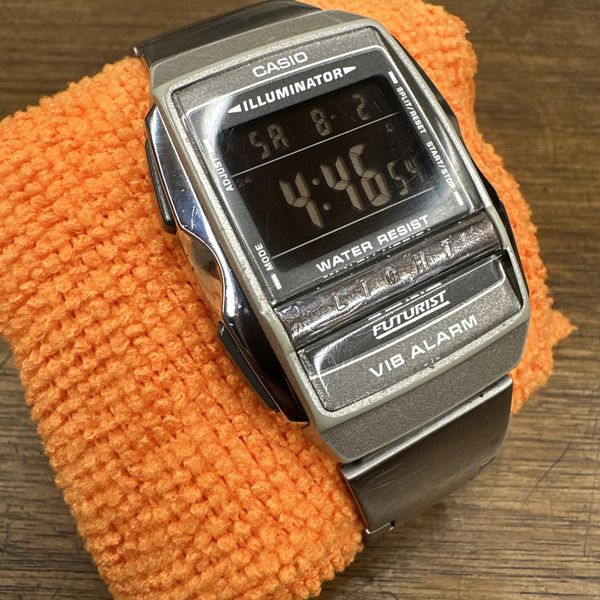 Casio Futurist A220 Module 1922 Vib Alarm Digital Quartz Vintage Watch ...