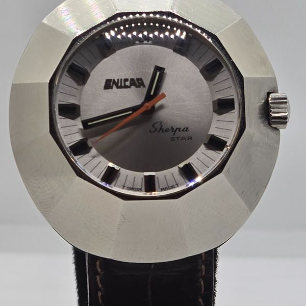 Rare Vintage Enicar Sherpa Star Watch - Automatic | WatchCharts Marketplace