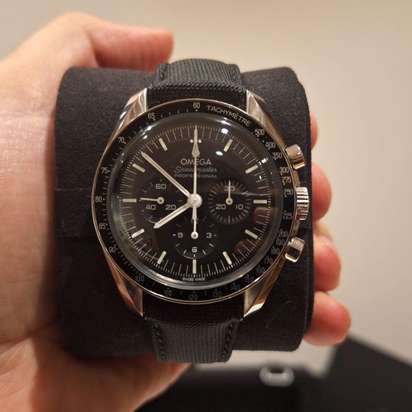 [WTS] Omega Speedmaster Hesalite on Sailcloth 310.32.42.50.01.001 with ...