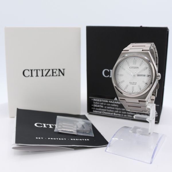 Citizen AW0130-85A Zenshin Three-Hand Men's Wristwatch J800 Japan ...