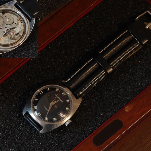 [WTS] Guildcrest 17j Mechanical Black Dial | WatchCharts Marketplace